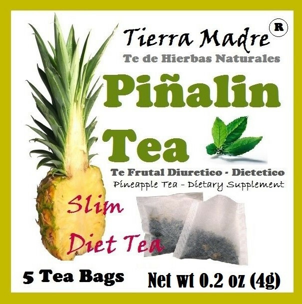 Tierra Madre,Piñalin, Pineaple Slim/Slimming Tea (20 tea bags) | eBay