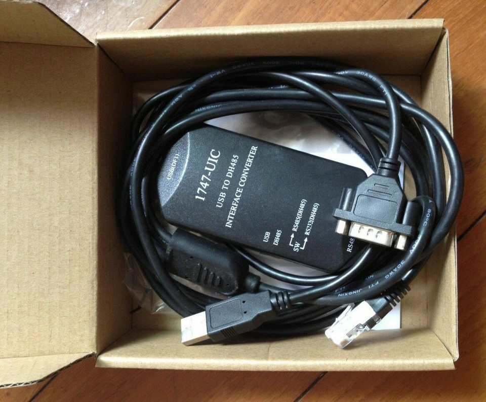 1747-UIC USB Interface Converter PLC Cable to DH-485 1747-PIC ...