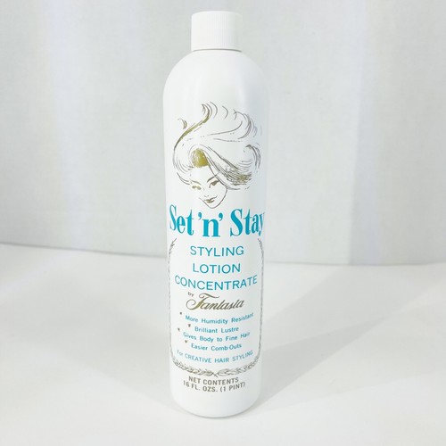 Fantasia Set N Stay Styling Lotion Concentrate ORIGINAL VINTAGE FORMULA ...