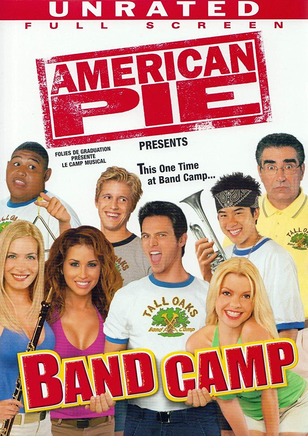 American Pie: Band Camp DVD THE MOVIE UNRATED FULL SCREEN Eugene Levy ...