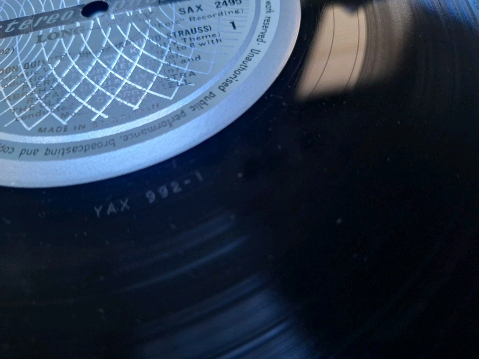 COLUMBIA SAX 2495 B/S ED1 STRAUSS DON QUIXOTE PIERRE FOURNIER GEORGE ...