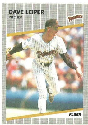 DAVE LEIPER SAN DIEGO PADRES #310 - FLEER NM-MT 1989 | eBay