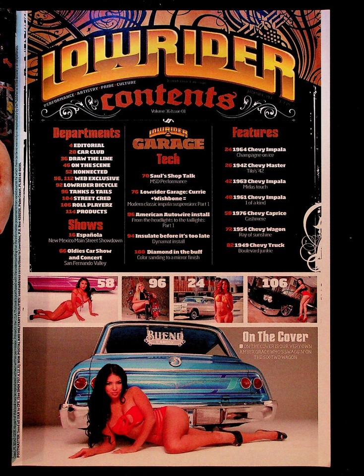 LowRider Magazine January 2014 Car Show Cars Photos New Mexico San ...
