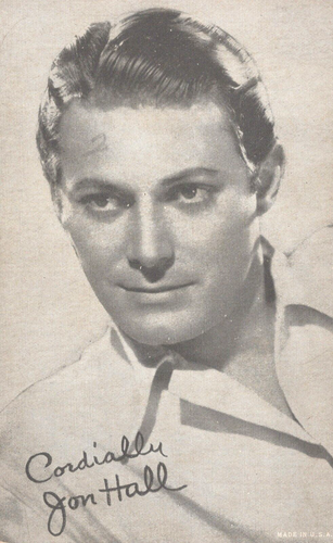 Exhibit Supply Postcard "1940's Actor JON HALL" | eBay
