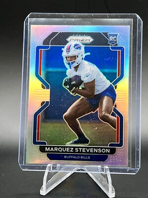 2021 Prizm Marquez Stevenson Silver Prizm Rookie RC #407 Bills | eBay