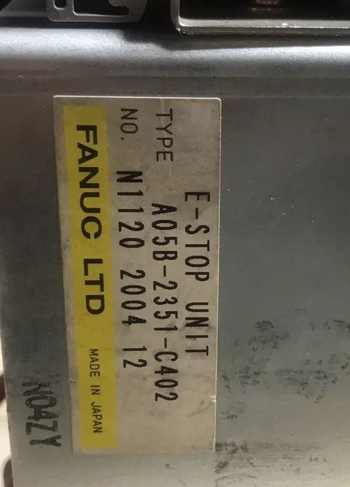 Fanuc Robotics R-J2 E-STOP Unit A05B-2351-C402 | eBay