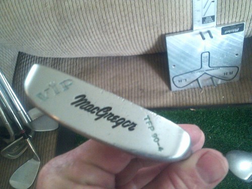 Vintage Macgregor VIP TFP 90-4 Putter. Original Leather Grip. MRH 35 ...
