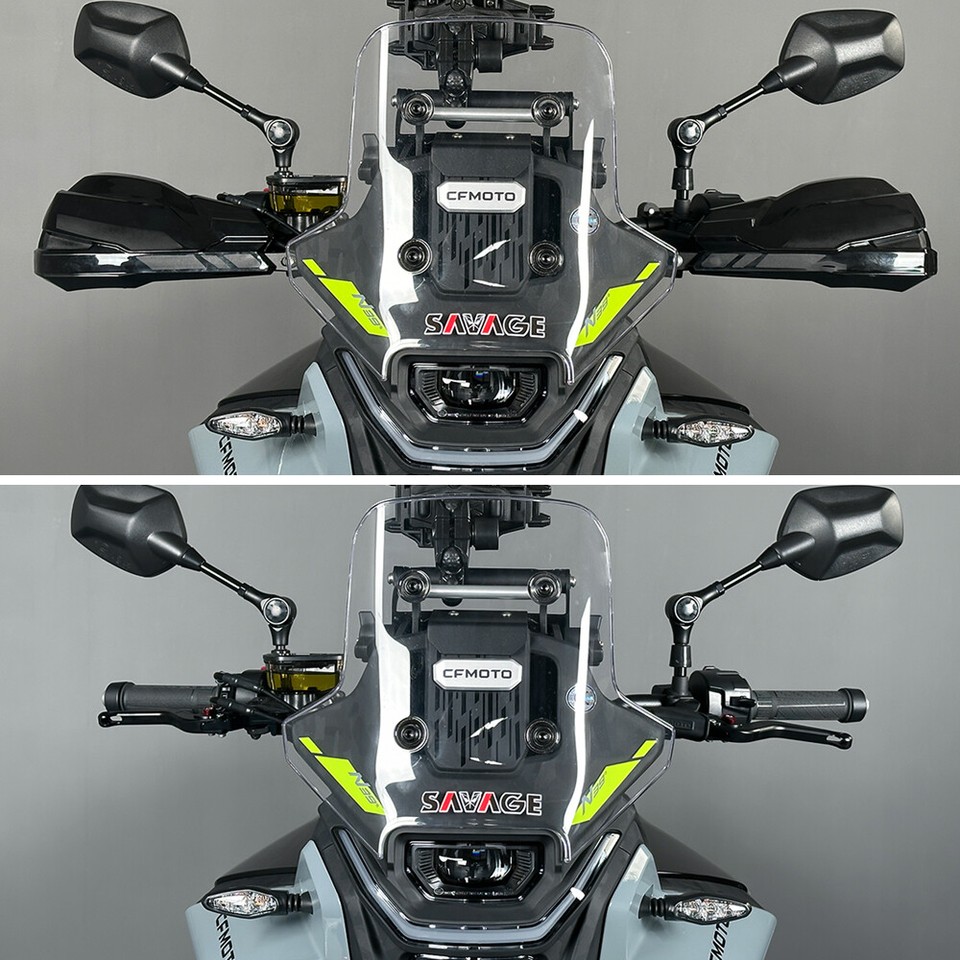 For CFMOTO 450 MT Handlebar Parts Brake Clutch Levers Clamp Risers Hand ...