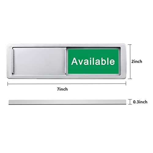 Available or In Use Sign,Vacant Occupied Sign for Home Office In Use ...