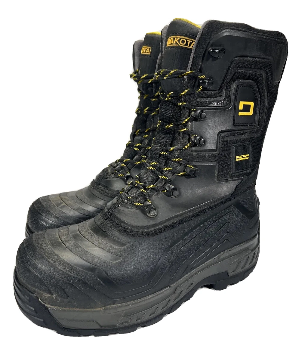 Black Composite Toe Work Boots