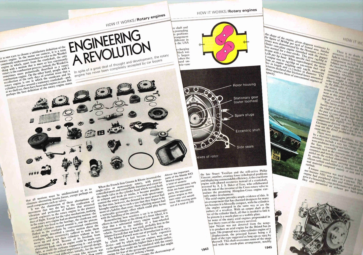 Moving Rotary Engine Diagram