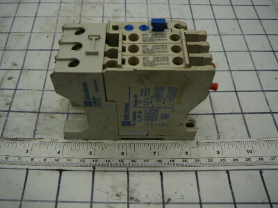 CUTLER HAMMER C306DNY1B OVERLOAD RELAY WITH C306DN3 AND C306TB1 ADAPTER ...