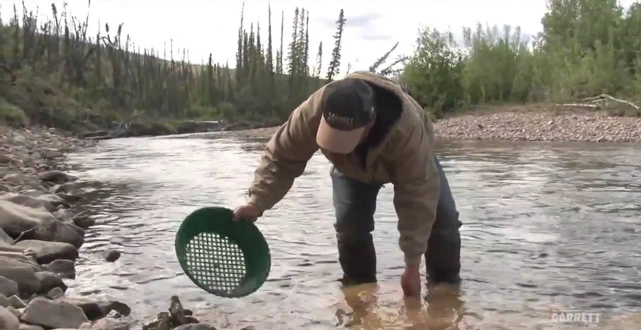 GARRETT METAL DETECTORS GRAVITY TRAP HOW TO FIND GOLD PANNING 3 PAN KIT ...