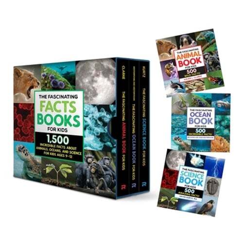 The Fascinating Facts Books for Kids 3 Book Box Set: 1,500 Incredible ...