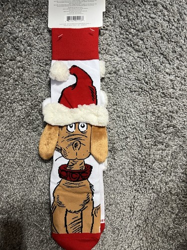 Max And Grinch Novelty Socks Hallmark One Size Fits Most | eBay
