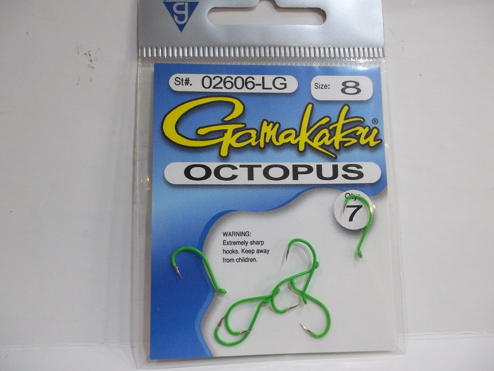 Gamakatsu Octopus Hooks size 8 choose your colors! | eBay
