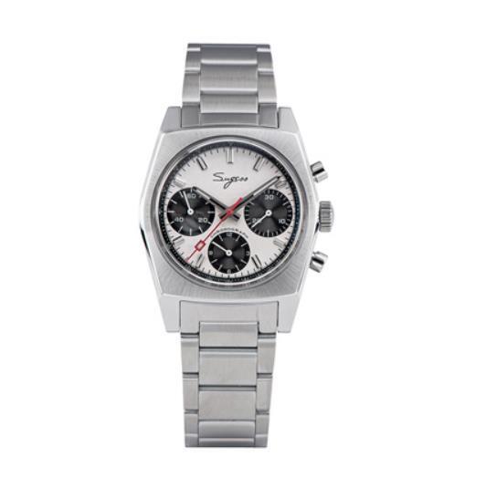 New 1963 Seagull Goose neck Mechanical Chronograph Barrel Sapphire ...