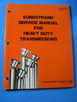 Farm Implement Parts - Sundstrand Transmission