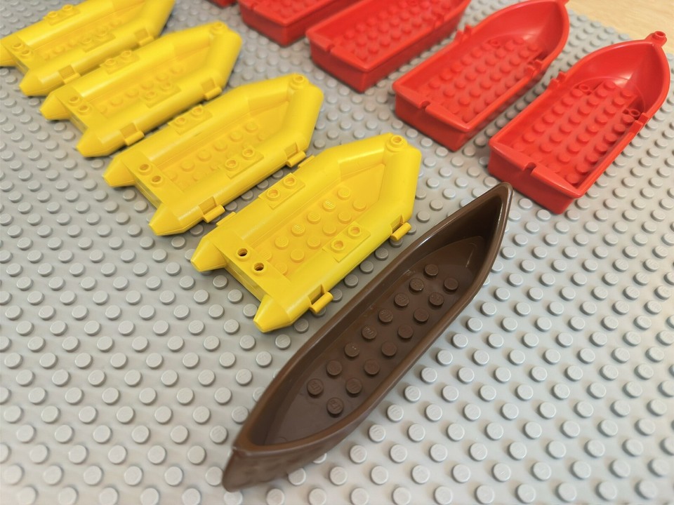 Vintage Lego Row Boat Lot of 10 Boats. 2551. Fast Shipping! | eBay