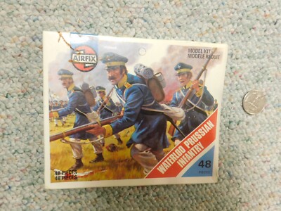 Airfix 1/72 Waterloo Prussian Infantry 1978 issue box shrink wrapped ...
