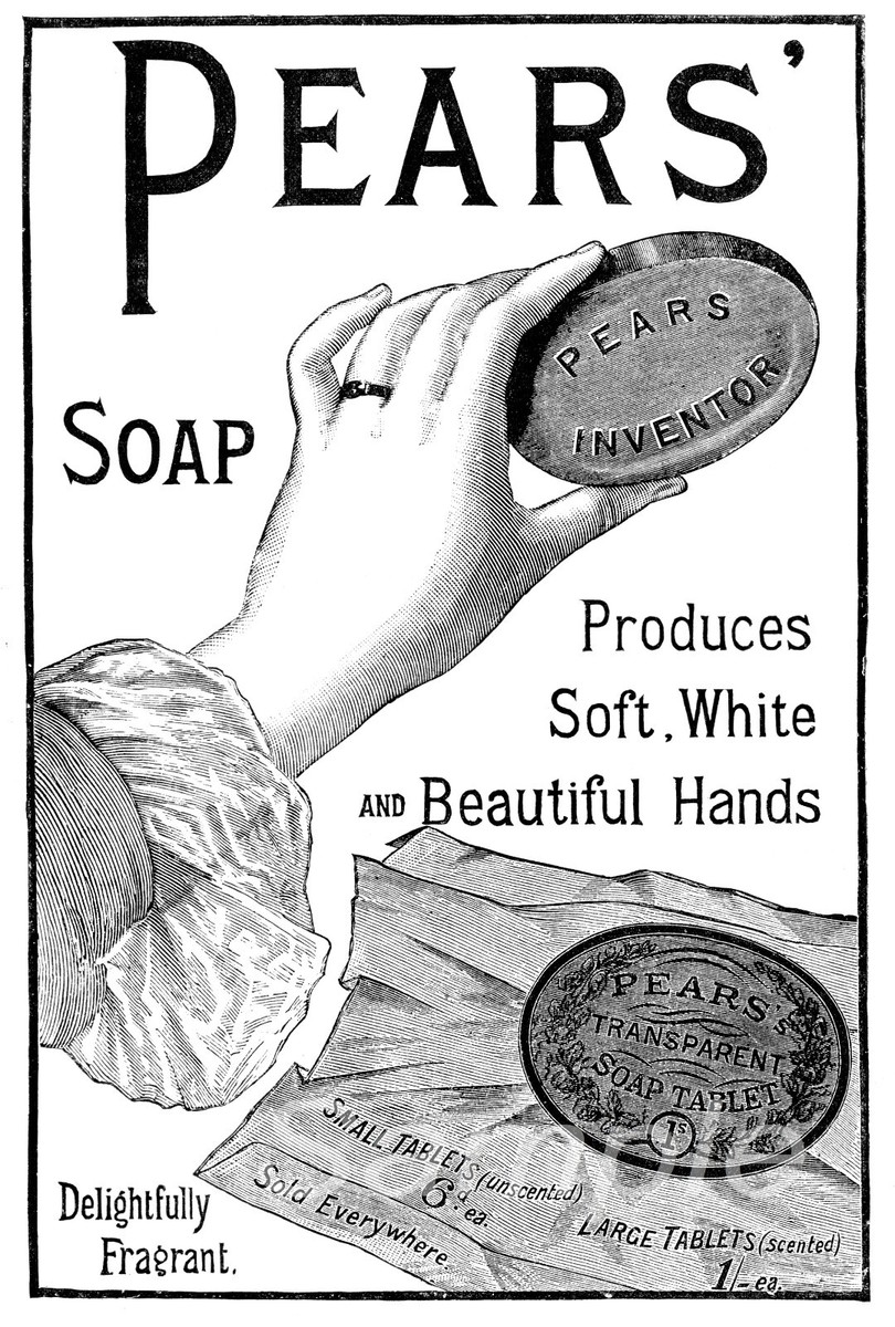 Antique Soap Printables Fabulous Large Vintage Pears Soap Advertising