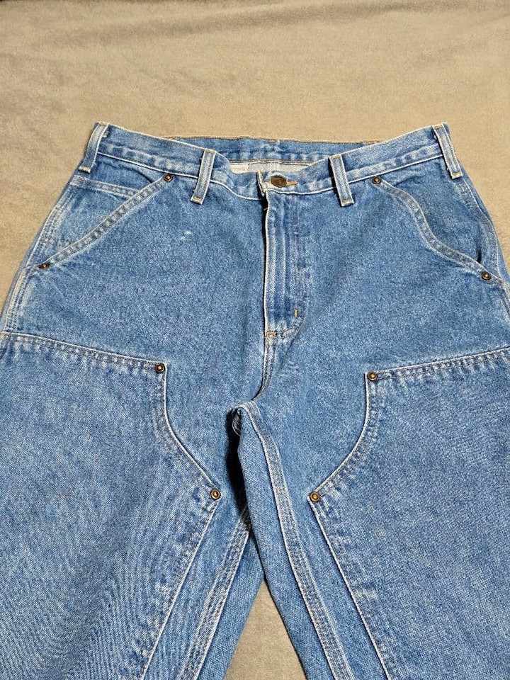 Carhartt USA Double Knee Painter Pants W32 L32 Vintage Workwear | eBay