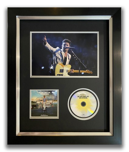 NIALL HORAN HAND SIGNED FRAMED CD DISPLAY - HEARTBREAK WEATHER - MUSIC ...