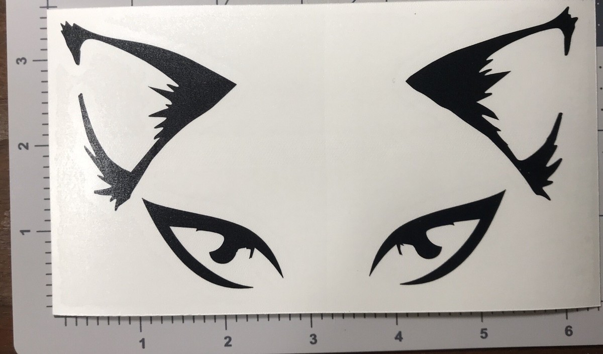 Anime Cat Eyes Drawing