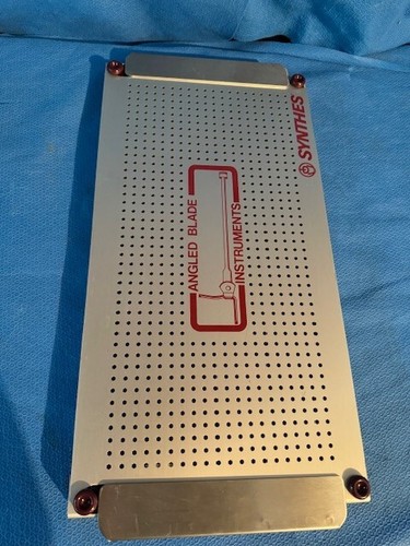 Synthes Angled Blade Instrument Case (CASE ONLY) | eBay