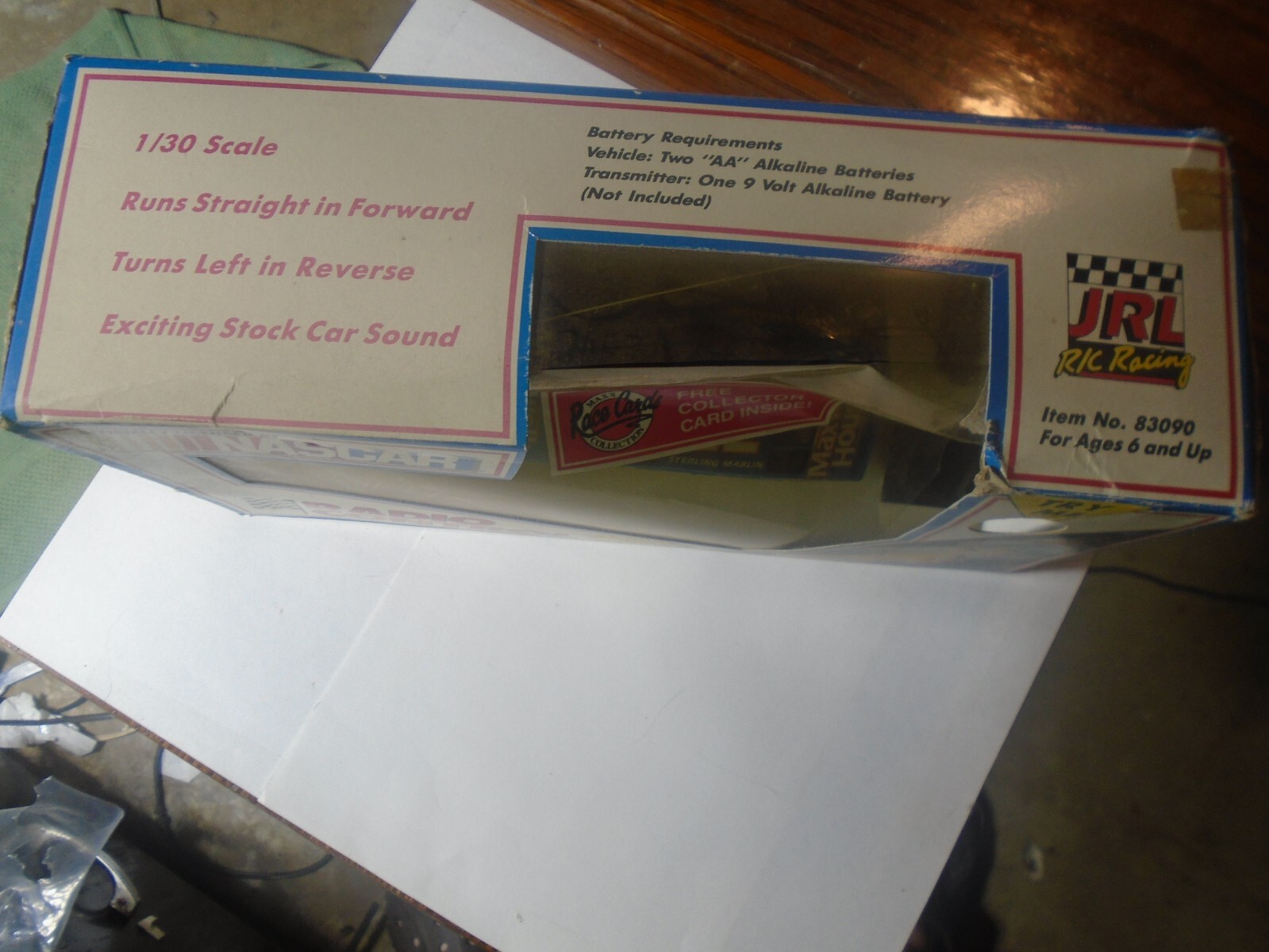 JRL R/C RACING, NASCAR LICENSED RADIO CONTROL WITH SOUND, #22 STERLING ...