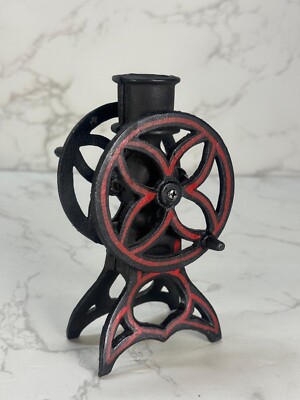 Cast Metal Salesman Sample Coffee Grinder / Candle Holder Made in ...