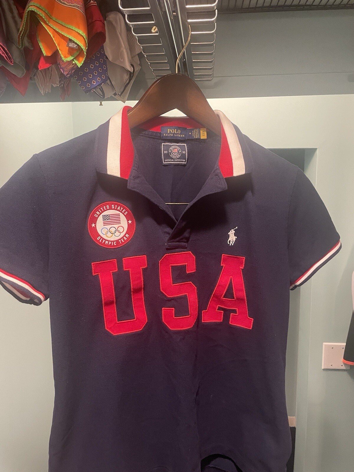 polo ralph lauren olympics polo shirt - Gem