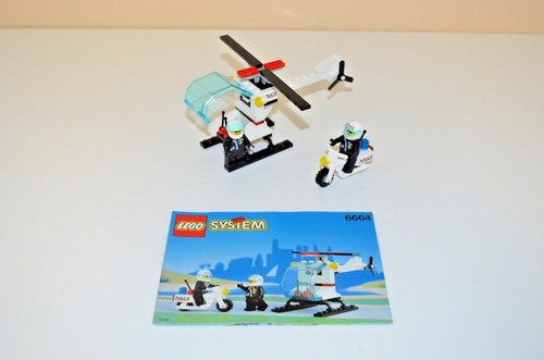 Lego Town Set Number 6664, Chopper Cops, Produced in 1993 | eBay