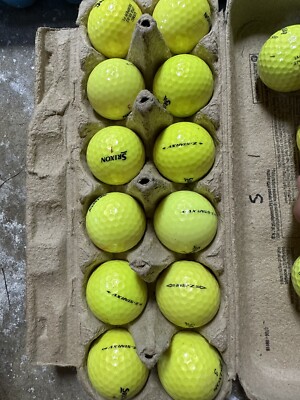 Srixon Z-Star Yellow 4A Used Golf Balls | eBay