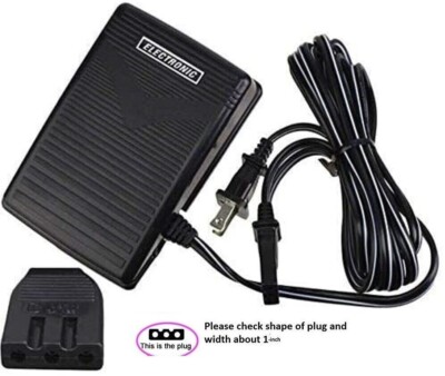 Singer 4552,4562,4572,4622,5102,5107 Foot Control with LEAD Power Cord ...