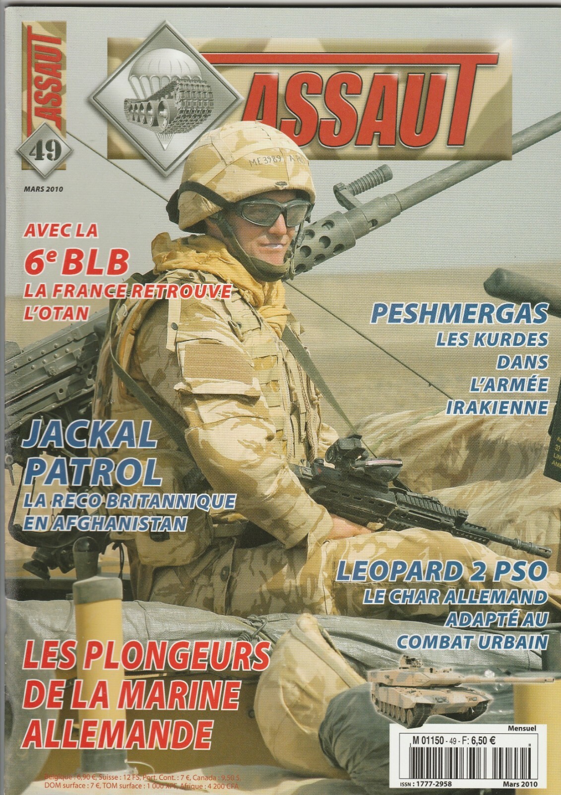 Revue ASSAUT - Yves Debay - Numero 49 - Mars 2010 - c3r | eBay