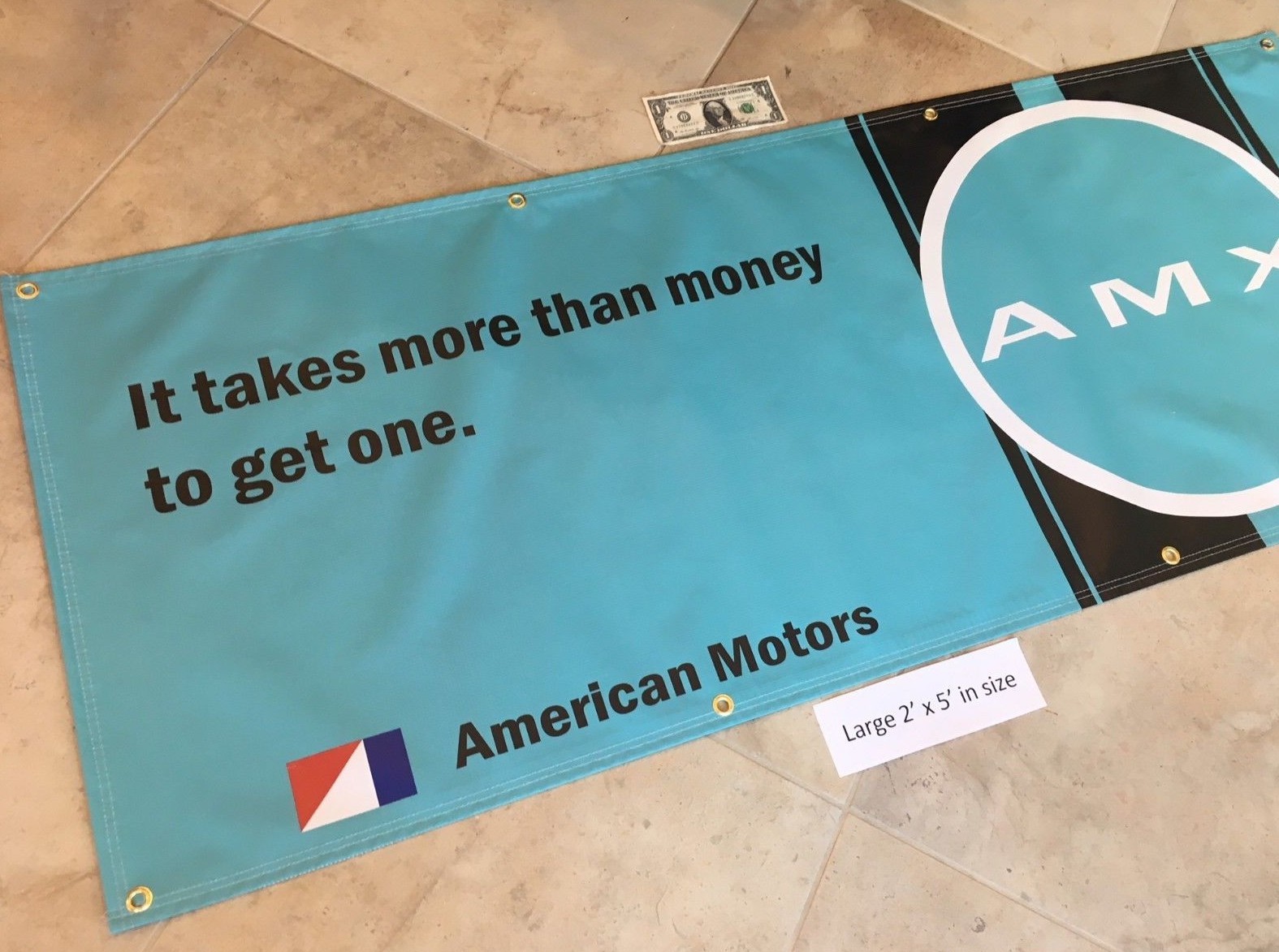 AMC AMX Garage Banner Sign (Large 2'x5') | eBay