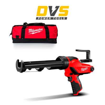 Milwaukee M12 PCG/310C-0 12V Cordless Caulking Gun Mastic Gun with ...
