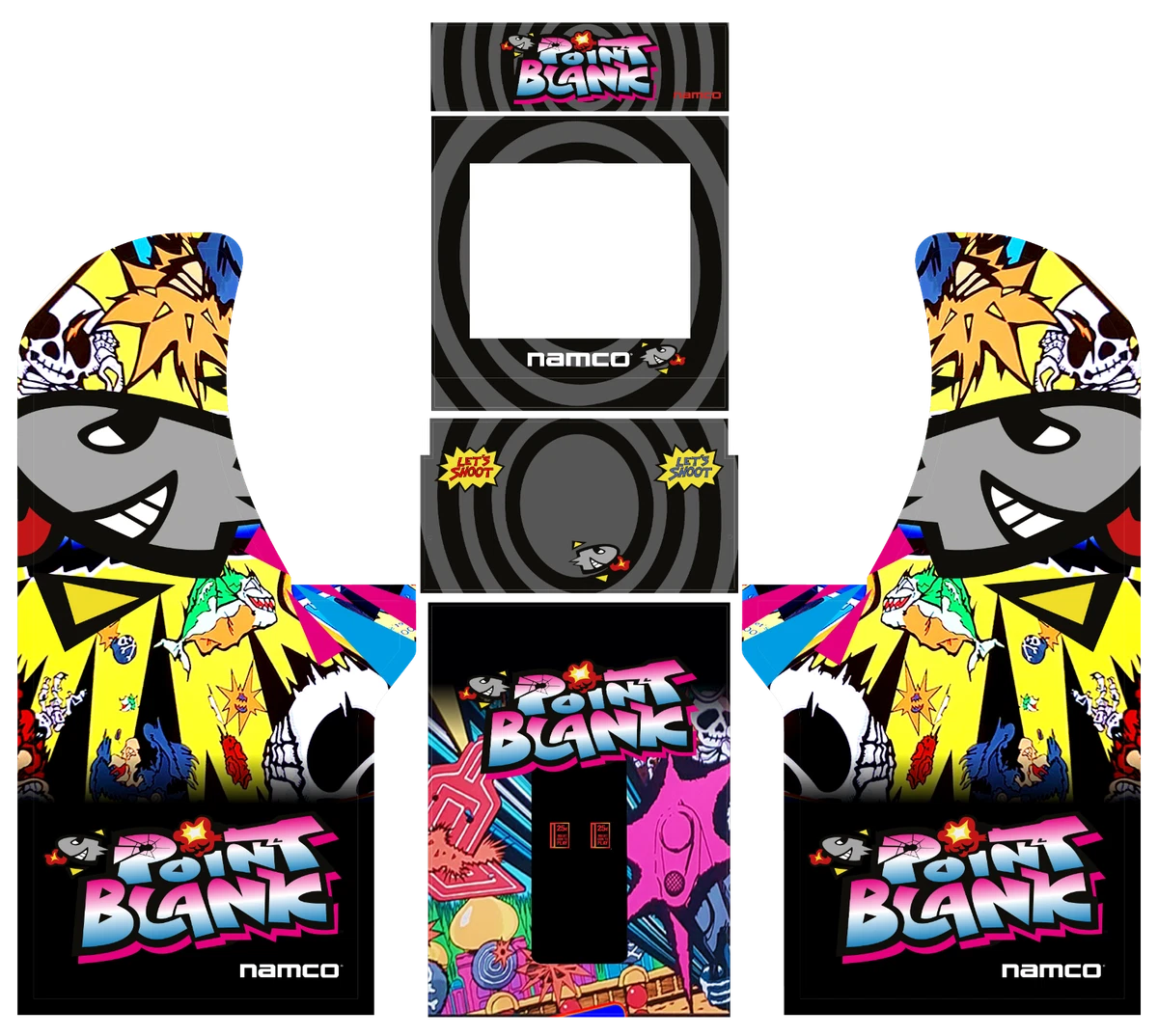 Arcade Cabinet Side Art Ideas | Cabinets Matttroy