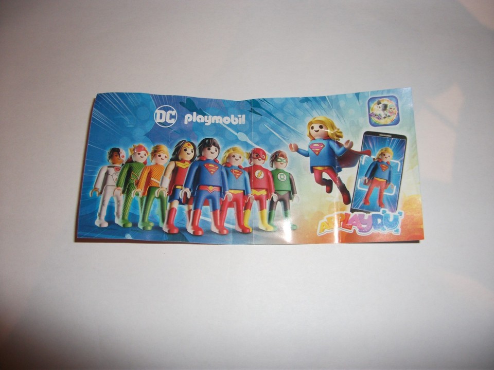 NEU - Ü-Ei Figur 2025 – DC PLAYMOBIL Superhelden - „Supergirl“ mit BPZ VC292 | eBay.de