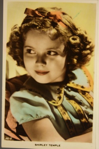 Shirley Temple Real Photo Postcard Printed in England by Art Photo Near ...