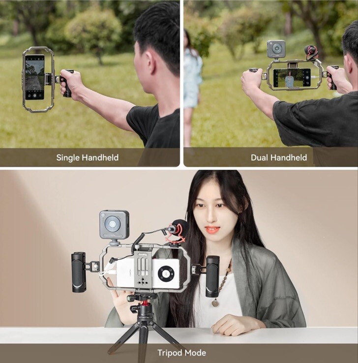 SmallRig Universal Phone Video Rig Kit for iPhone, Smartphone and ...