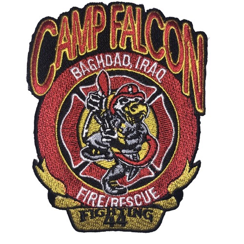 Baghdad, IRAQ - “Camp Falcon” - Fire Rescue - “Fighting 44” -VERY Rare ...