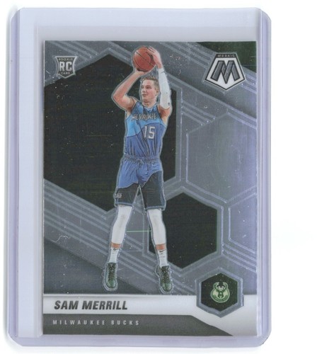 2020-21 Panini Mosaic Sam Merrill RC Milwaukee Bucks #240 | eBay