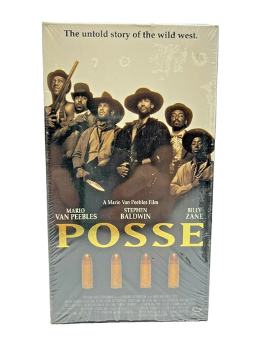 Posse starring Mario Van Peebles - Stephen Baldwin - Billy Zane (VHS ...