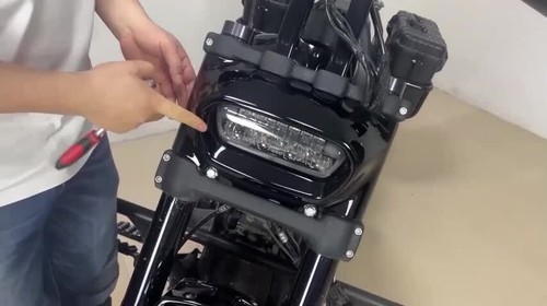 For Harley Fat Bob FXFB FXFBS 2018-2024 Front Headlight Fairing ...