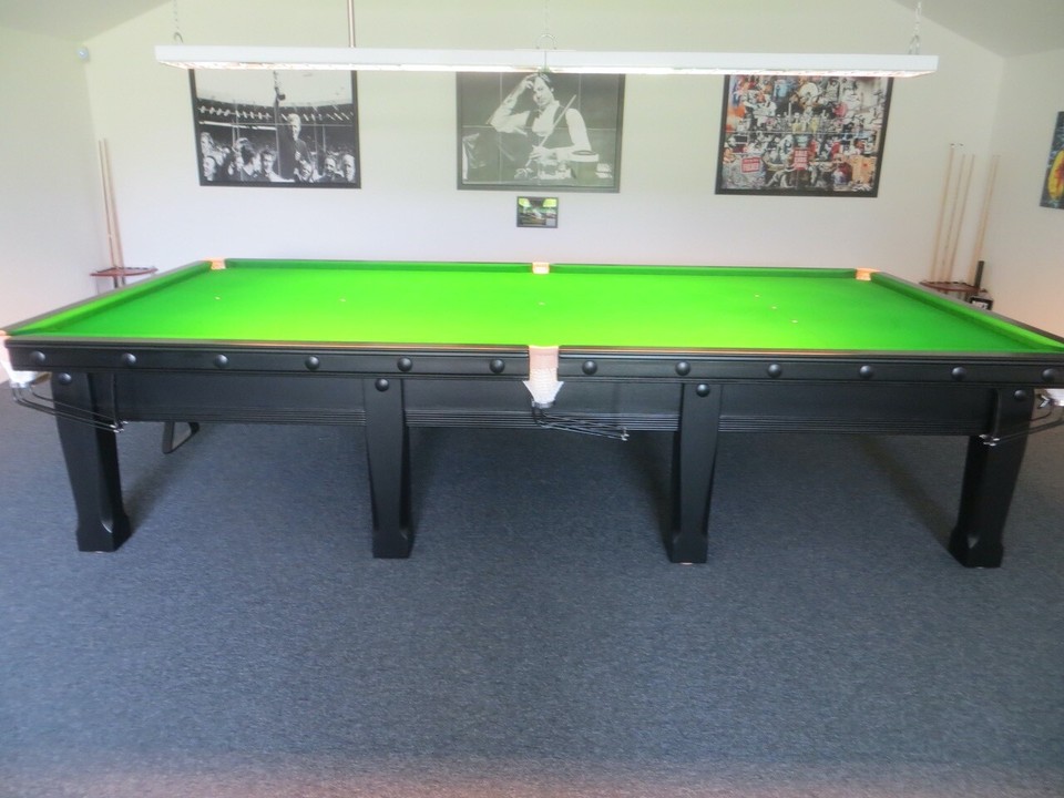 Full Size Black Snooker Table with Free Professional Delivery and ...