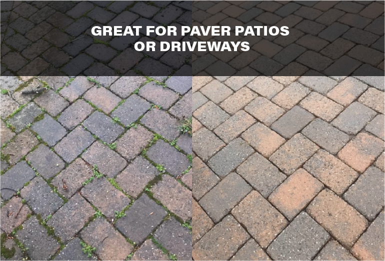 21" Surface Cleaner, Professional Concrete Spinner for GENERAC Pressure ...