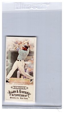 2009 Topps Allen and Ginter Mini A and G Back Baseball Card #93 David ...