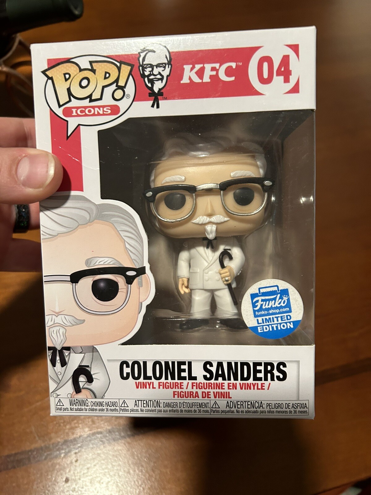 Funko POP! Ad Icons KFC - Colonel Sanders (w/Cane) #04 Funko Shop ...